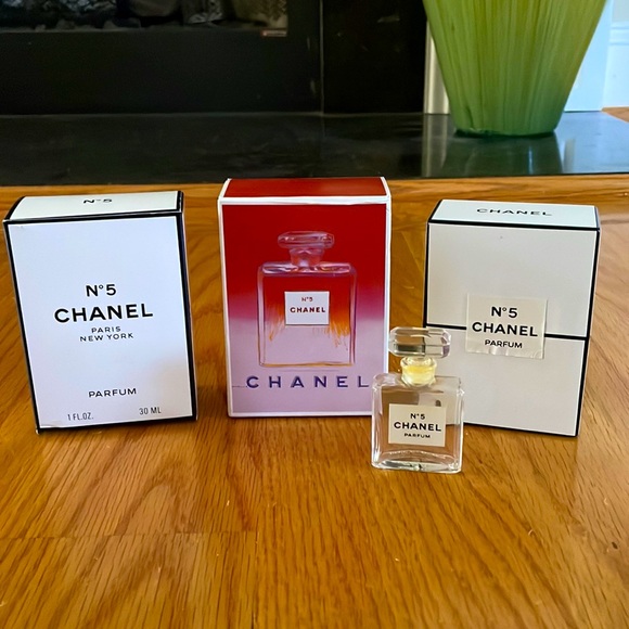 CHANEL | Accents | Chanel Perfume Bottle And Boxes | Poshmark